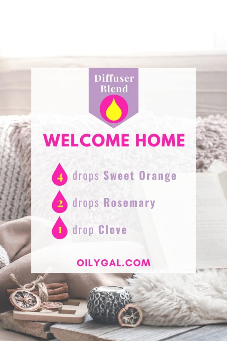 Welcome Home Diffuser Blend for Essential Oils - Oily Gal